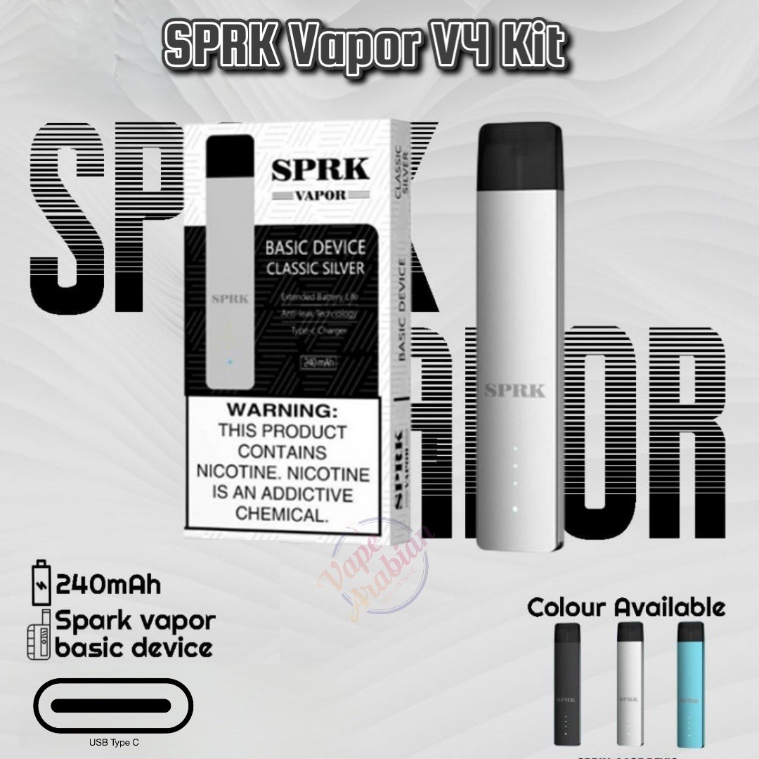 Shop Now SPRK Vapor V4 Basic Kit 240mAh In UAE - E-Vape Shop UAE