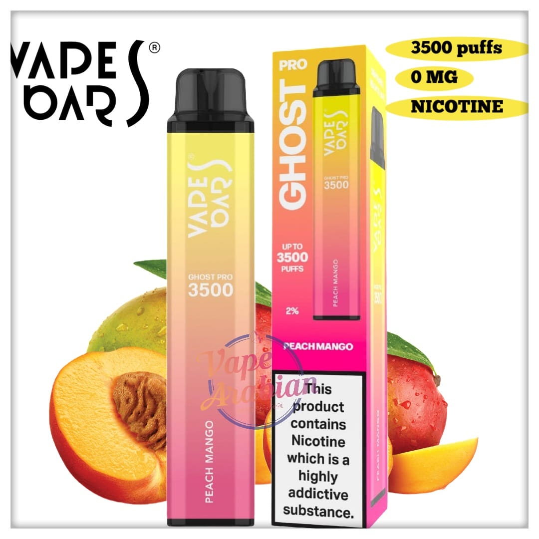 Vape Bars Ghost Pro 0mg In UAE - Evapecity