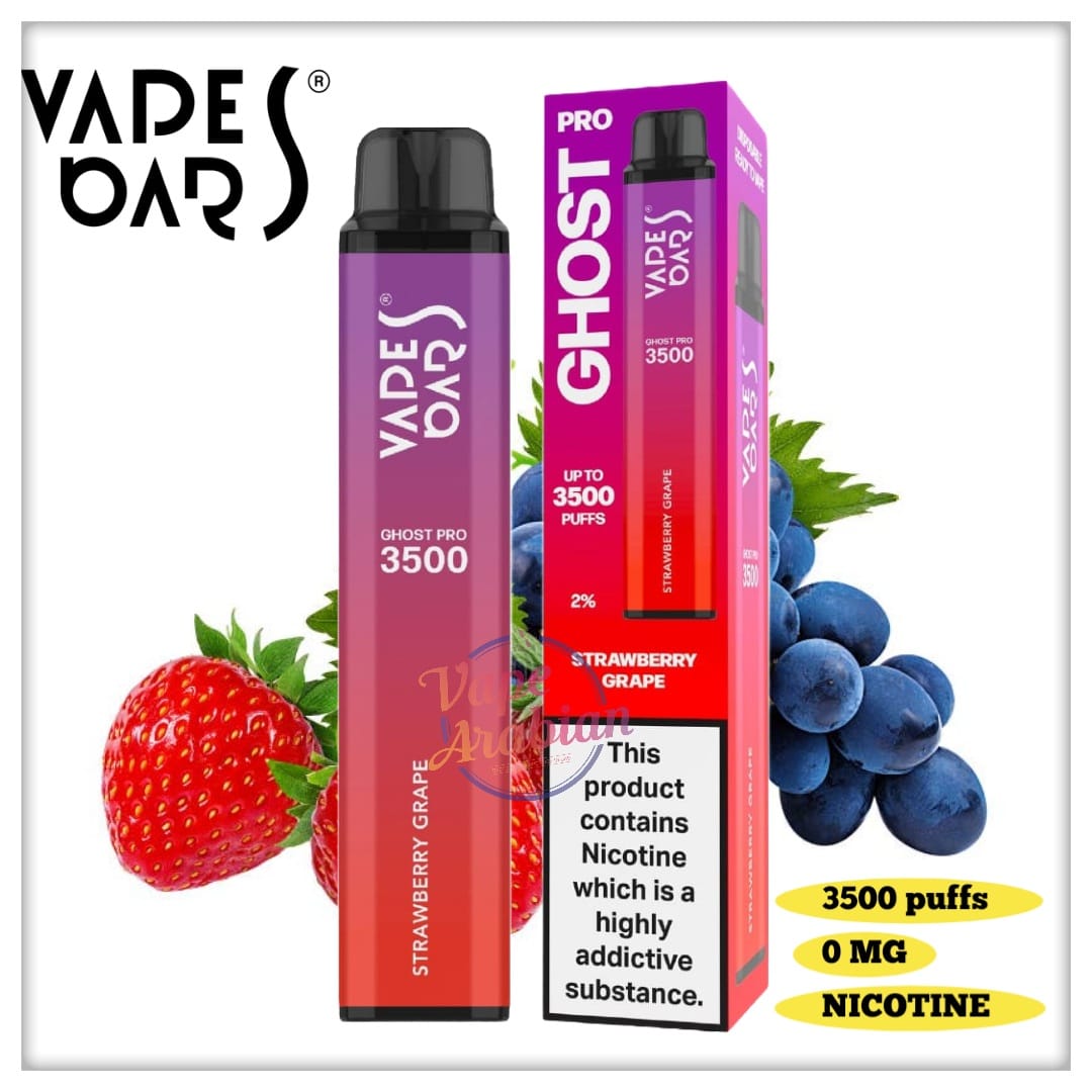Vape Bars Ghost Pro 0mg In UAE - Evapecity