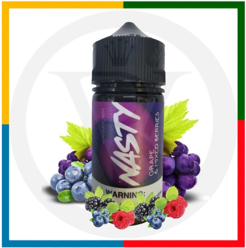 Best Grape And Mixed Berries Nasty 60ml in UAE