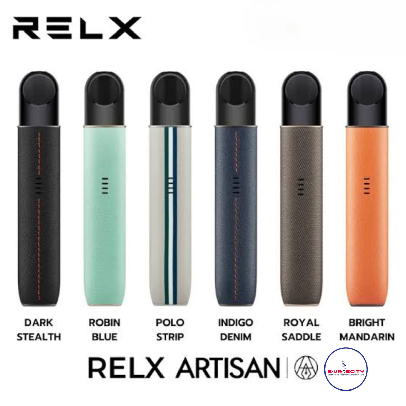 Relx Artisan Pod System Kit 380mAh In DUBAI -E-Vape Shop UAE